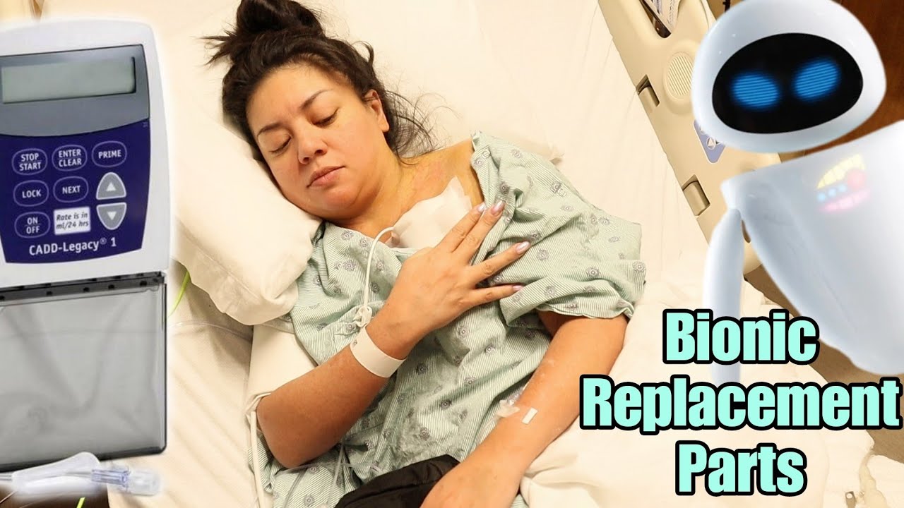Bionic Problems... Hickman Catheter Malfunction & Right Heart Catheterization - YouTube