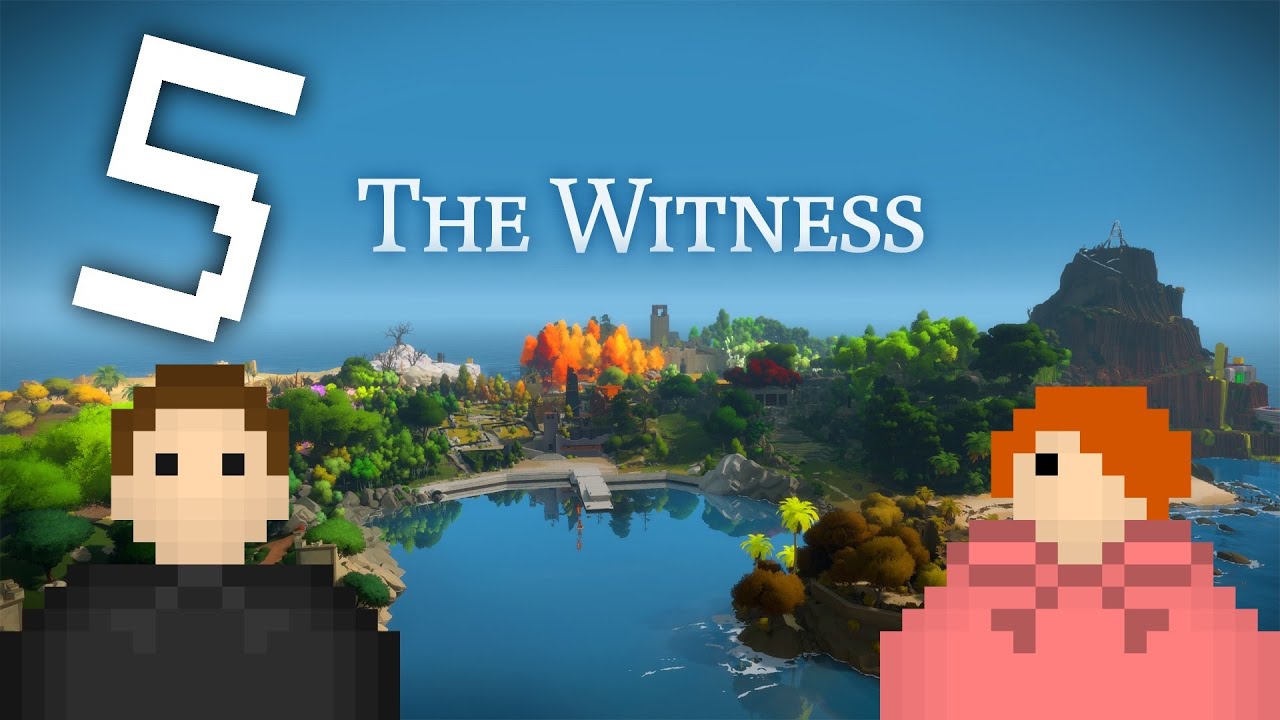 The Witness - Drawing The Mostest Lines - Ep 5 - Speletons - YouTube