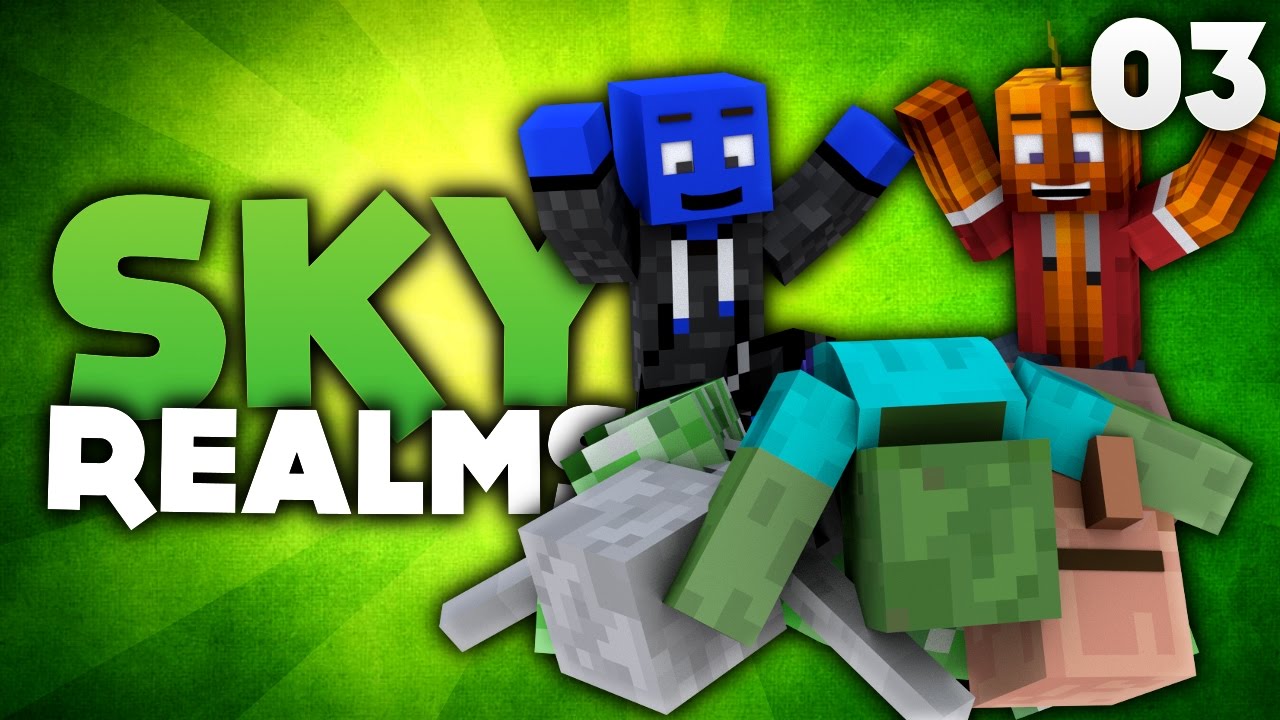 UNSERE GRANDIOSE MOBFARM! - Minecraft Sky Realms #03 | DieBuddiesZocken ...