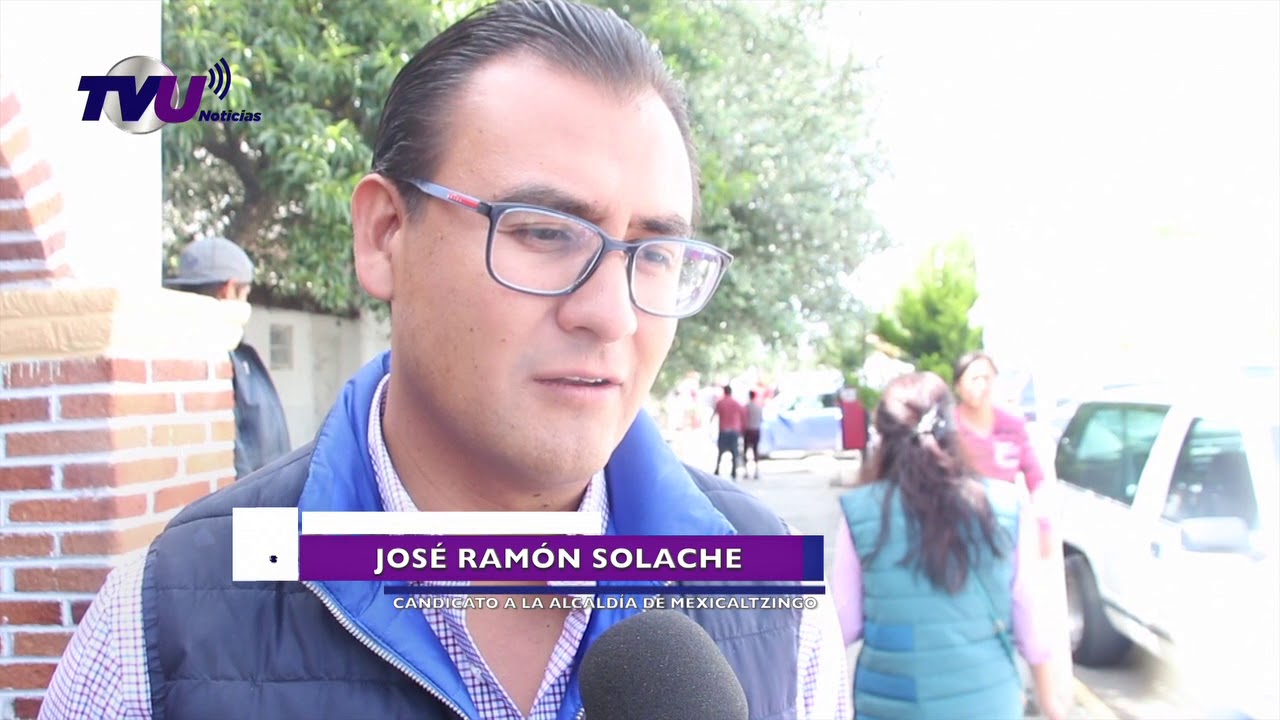 Ejerce el sufragio José Ramón Solache candidato a la alcaldía de ...