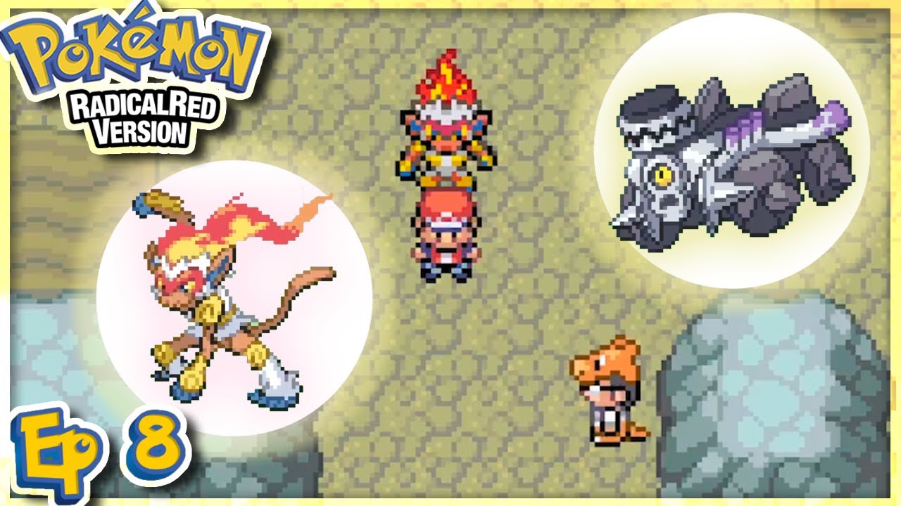 Pokémon Radical Red Let's Play! - Ep 08 - Evolutions in Rock Tunnel ...