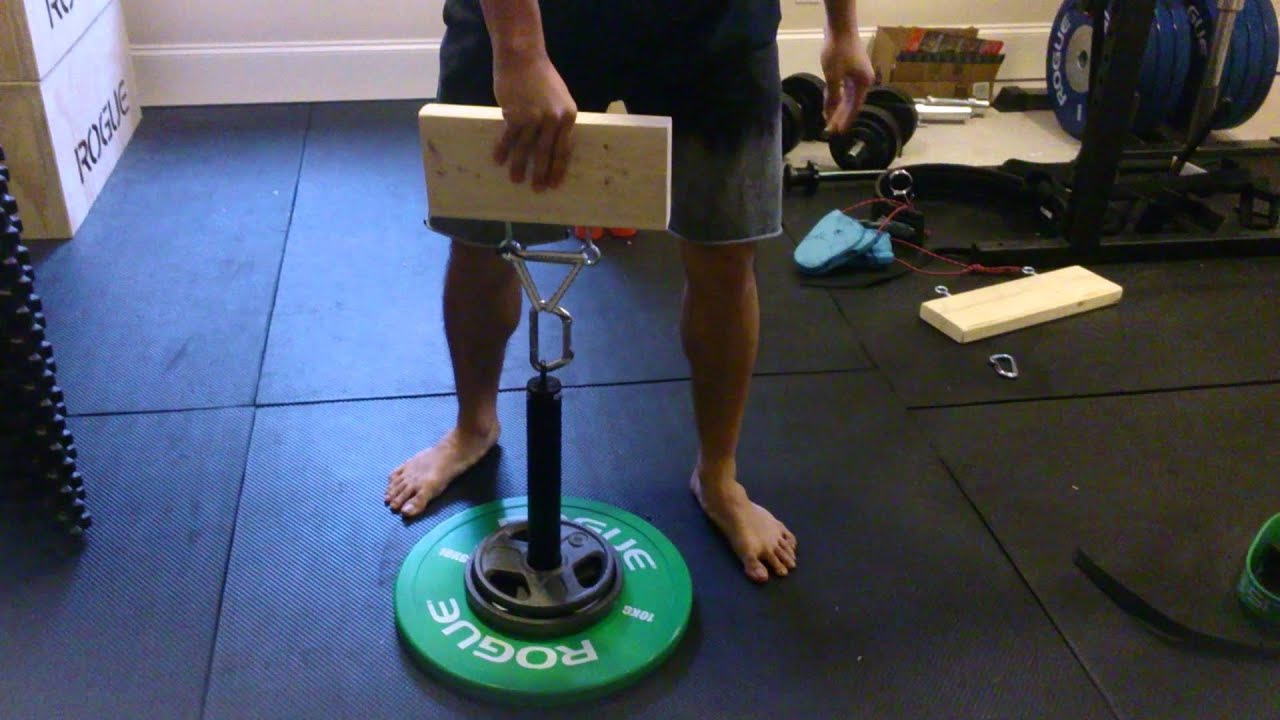 41 lbs. One Handed Block Pinches - YouTube