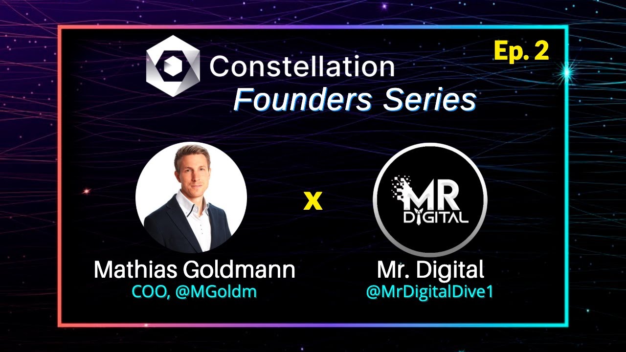 Founders Series - Mathias Goldmann, COO of Constellation Network $DAG ...