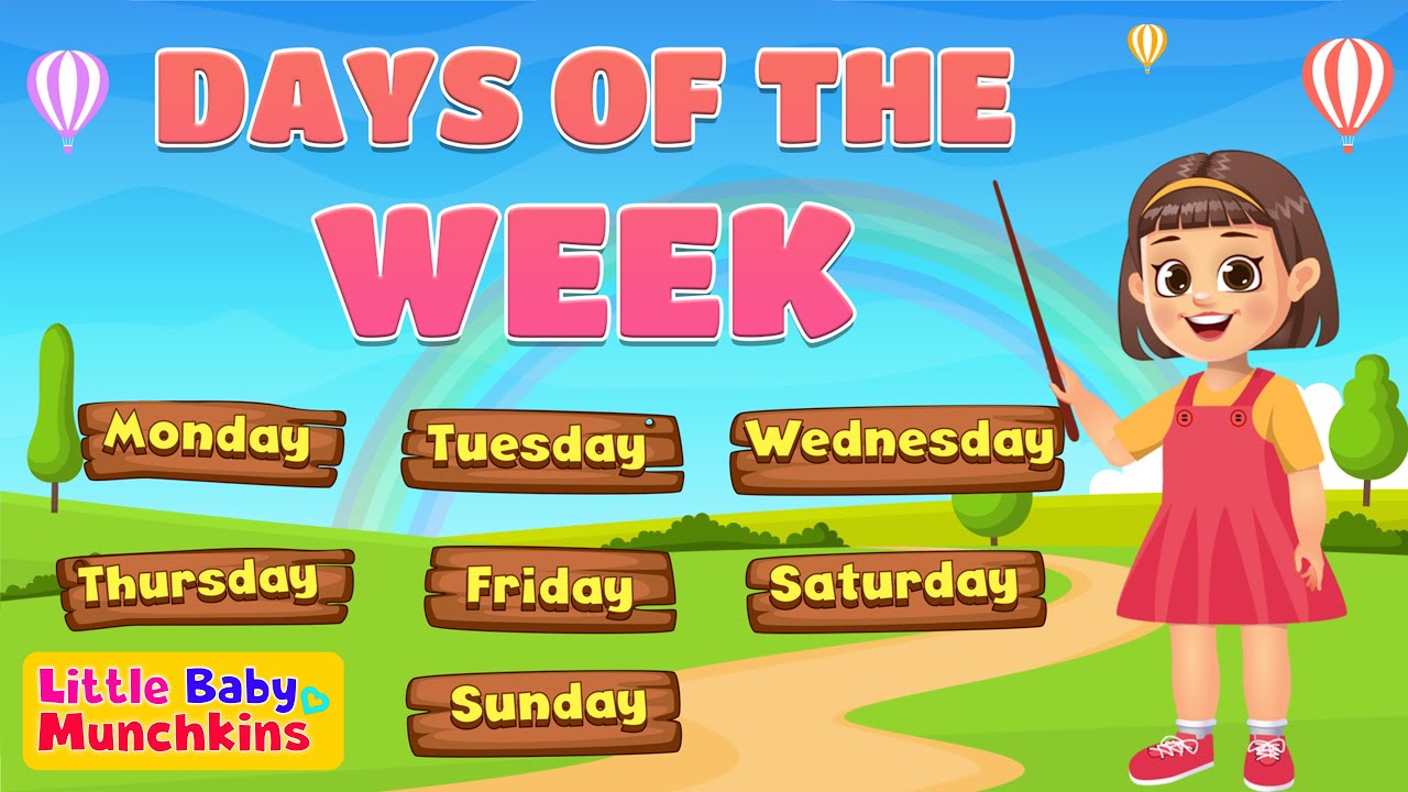 Days of the Week Song for Kids | Fun & Educational Tune to Learn the ...