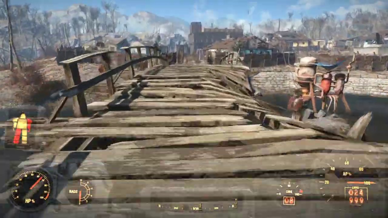 Fallout 4 (2015): My Railroad Character Settlements Part 1 - YouTube