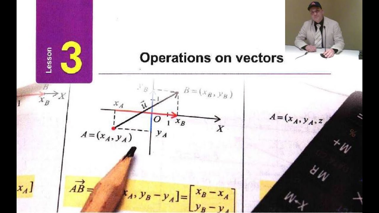 lesson 3, unit 4, operations on vectors, secondary 1, term2, 2025 - YouTube