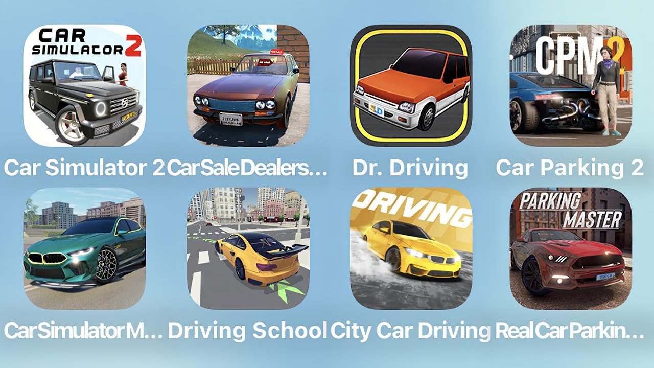 Car Simulator 2, Car For Sale Simulator, Dr Driving, Car Parking 2 and ...