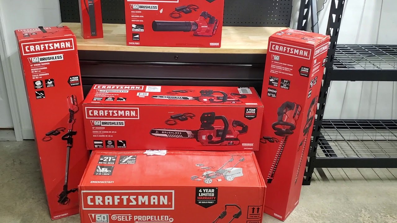 Craftsman V60 Tools Part 1 - YouTube