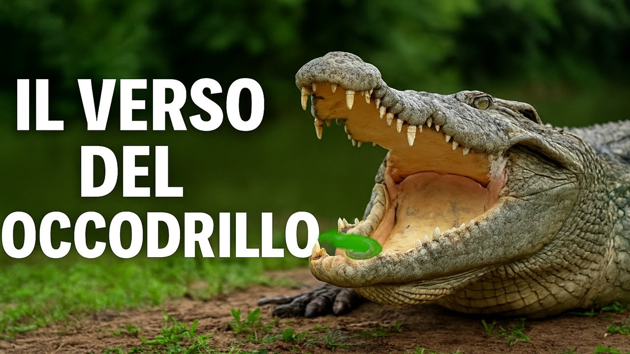 coccodrilloIl Verso del Coccodrillo 🐊 | Suoni Reali e Curiosità ...