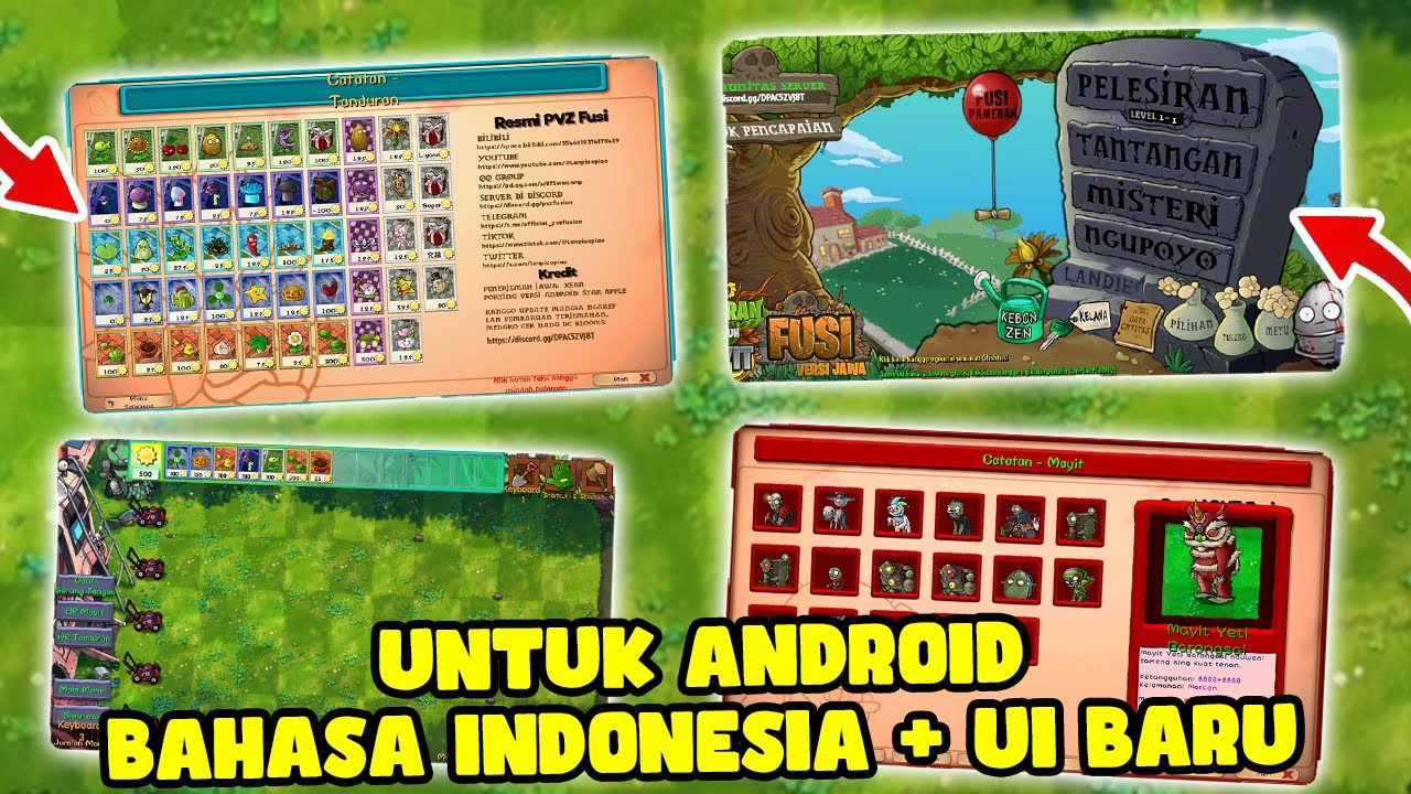 Update UI PVZ Fusion 2.2.1! Tampilan Lebih HD & Smooth! - YouTube