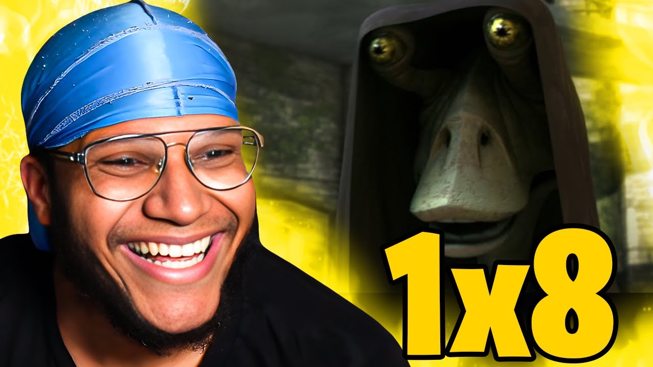 JEDI JAR JAR!!! FIRST TIME WATCHING *Star Wars: The Clone Wars* #12 ...