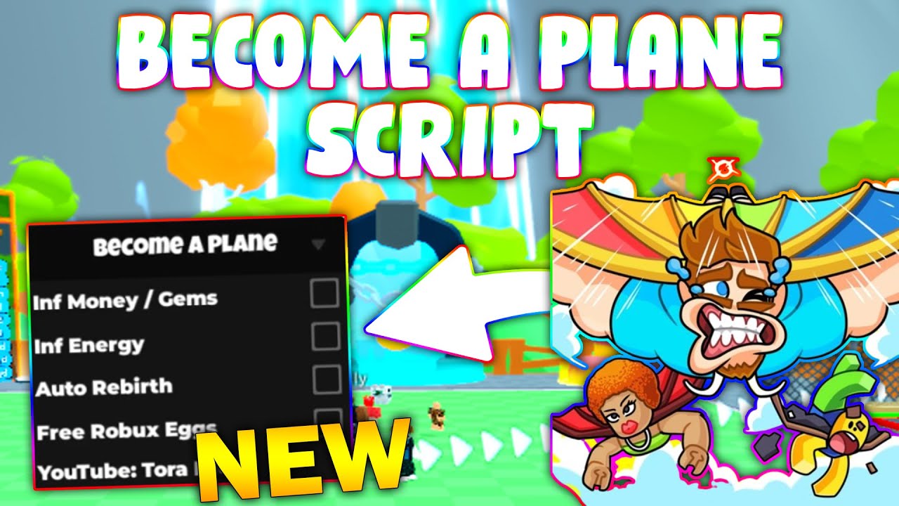 *NEW* Become a Plane and Fly Script (PASTEBIN 2024) (INF MONEY/GEMS ...