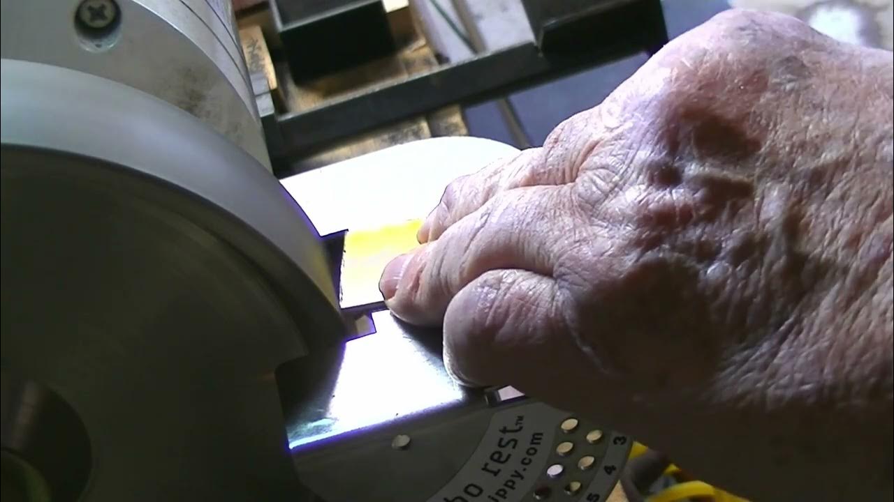 Making a thin parting tool - cheap & fast! - YouTube