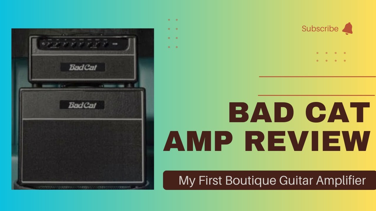 New Bad Cat Cub Amplifier Review - YouTube