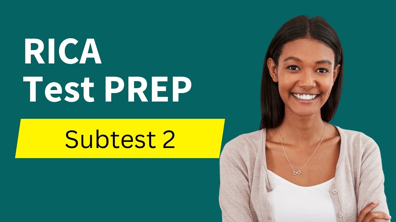 RICA Test Prep Subtest 2 Study Guide - YouTube