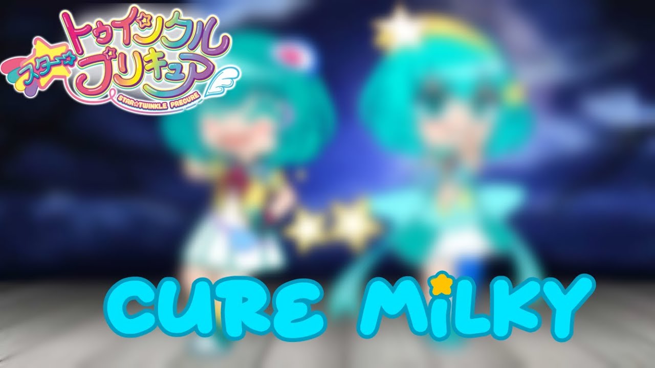 Making Star Twinkle precure in Gacha Club ll Cure Milky Pt.2 - YouTube