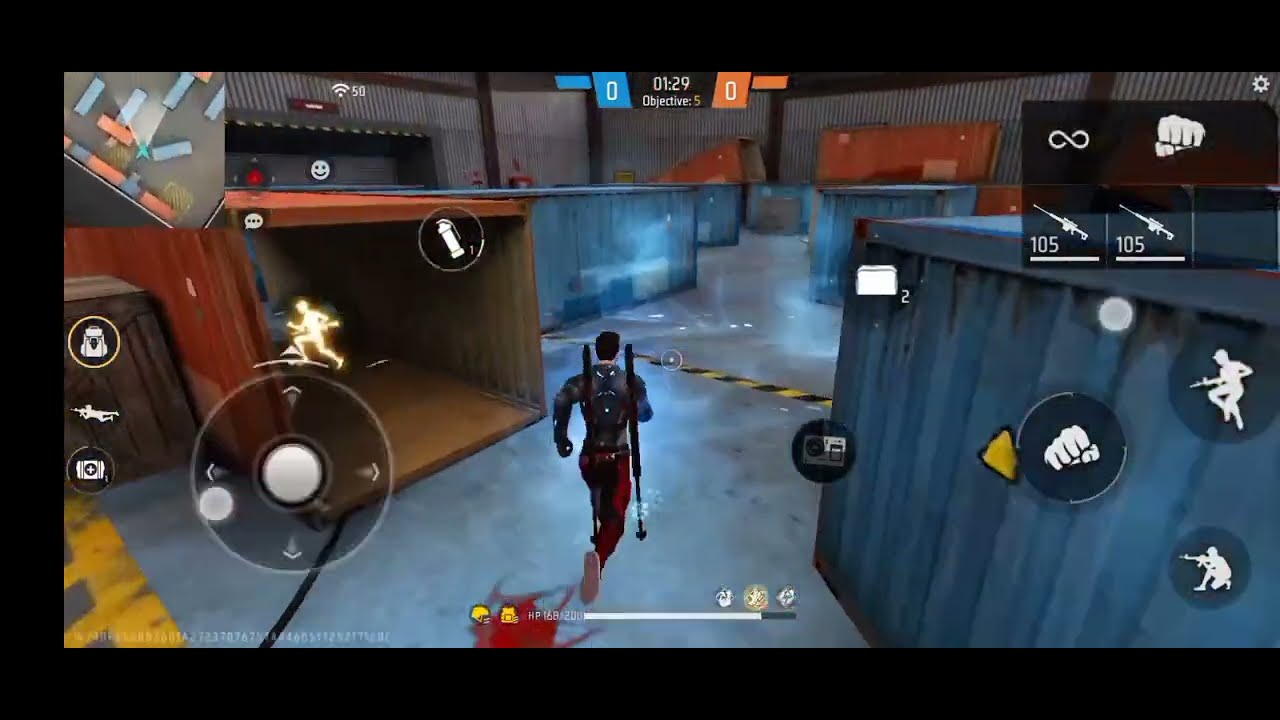 Garena Free Fire 1vs1 Gameplay Video 🙄 - YouTube