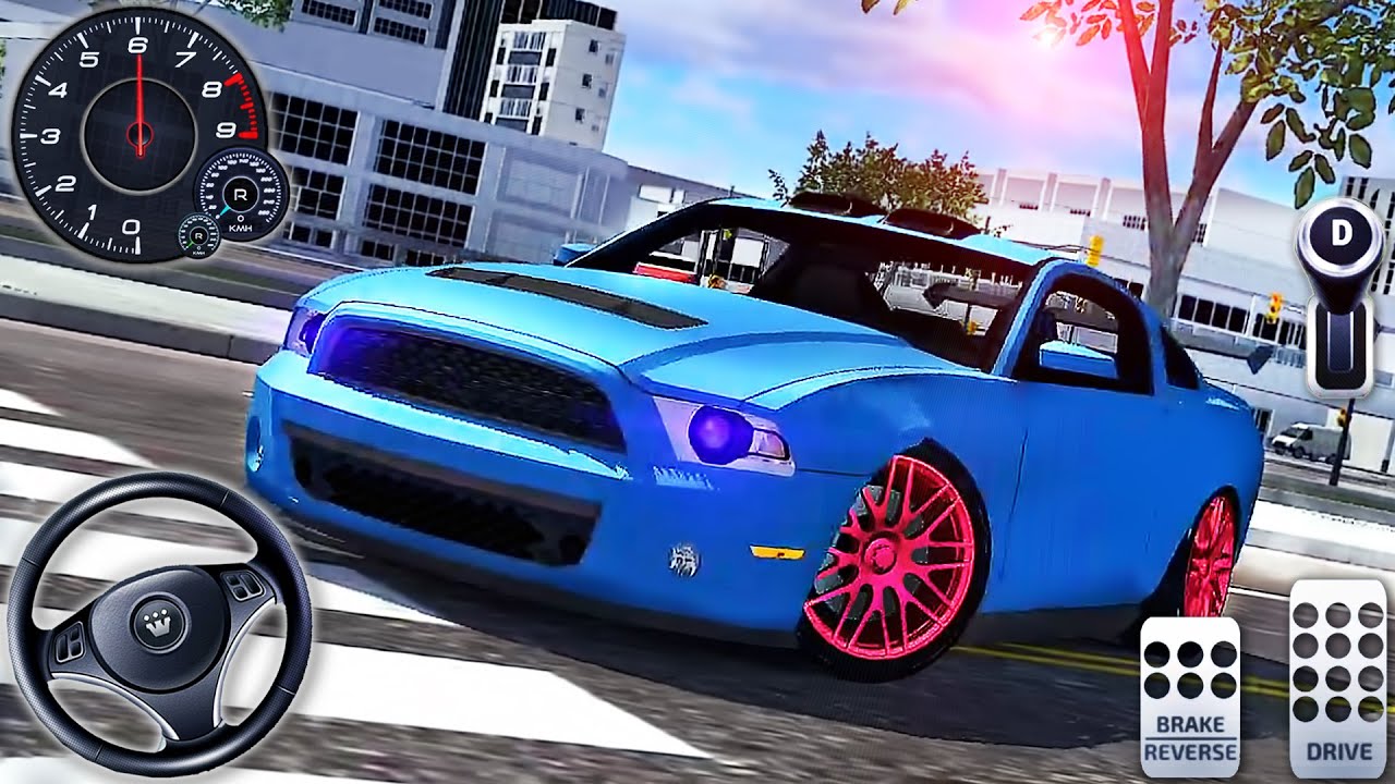 Car Parking Modified City Park 3D - Ford Shelby GT500 Drift Driving ...
