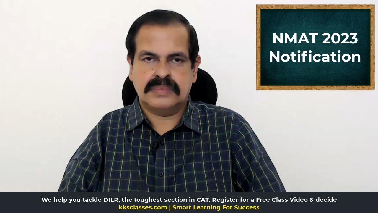 NMAT 2023 Notification - Pattern, Cut-offs, Syllabus, Preparation | KKs ...
