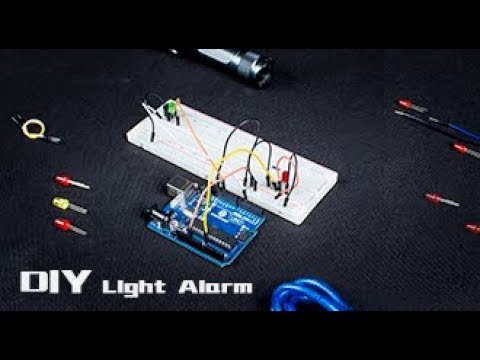 How to Make a Light Alarm with an Arduino Uno - YouTube