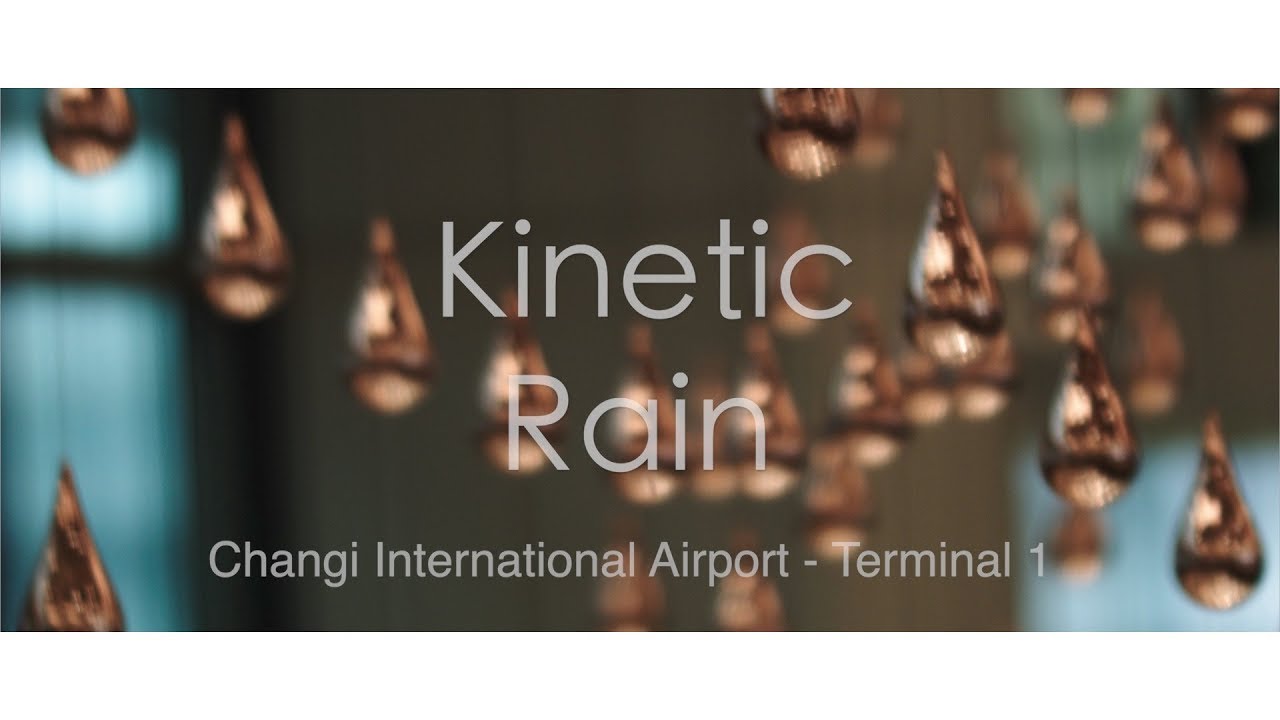 Kinetic Rain : The Iconic Moving Sculpture - YouTube