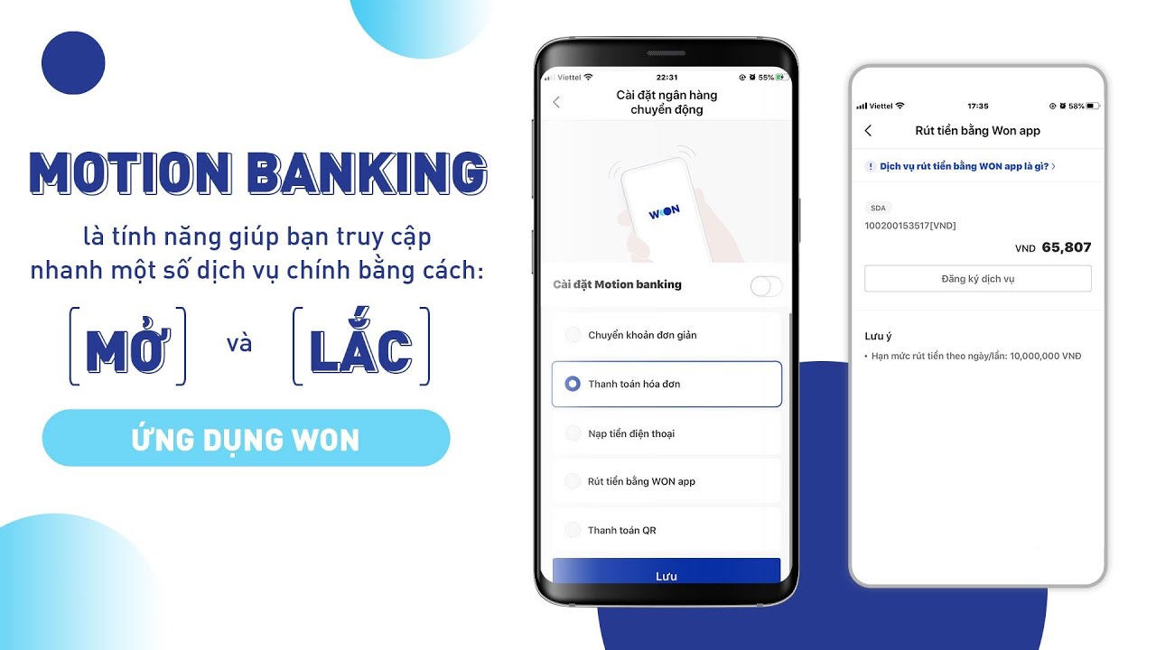 MOTION BANKING - LẮC NGAY, GIAO DỊCH LIỀN TAY - YouTube