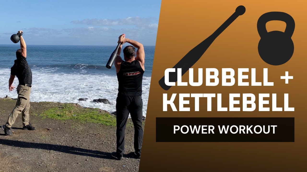 Kettlebell and Clubbell Workout + BOOK - YouTube