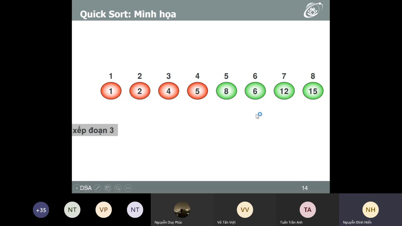 [CTDL] - Buổi 8 - Quick Sort và Heap Sort (1/2) - YouTube