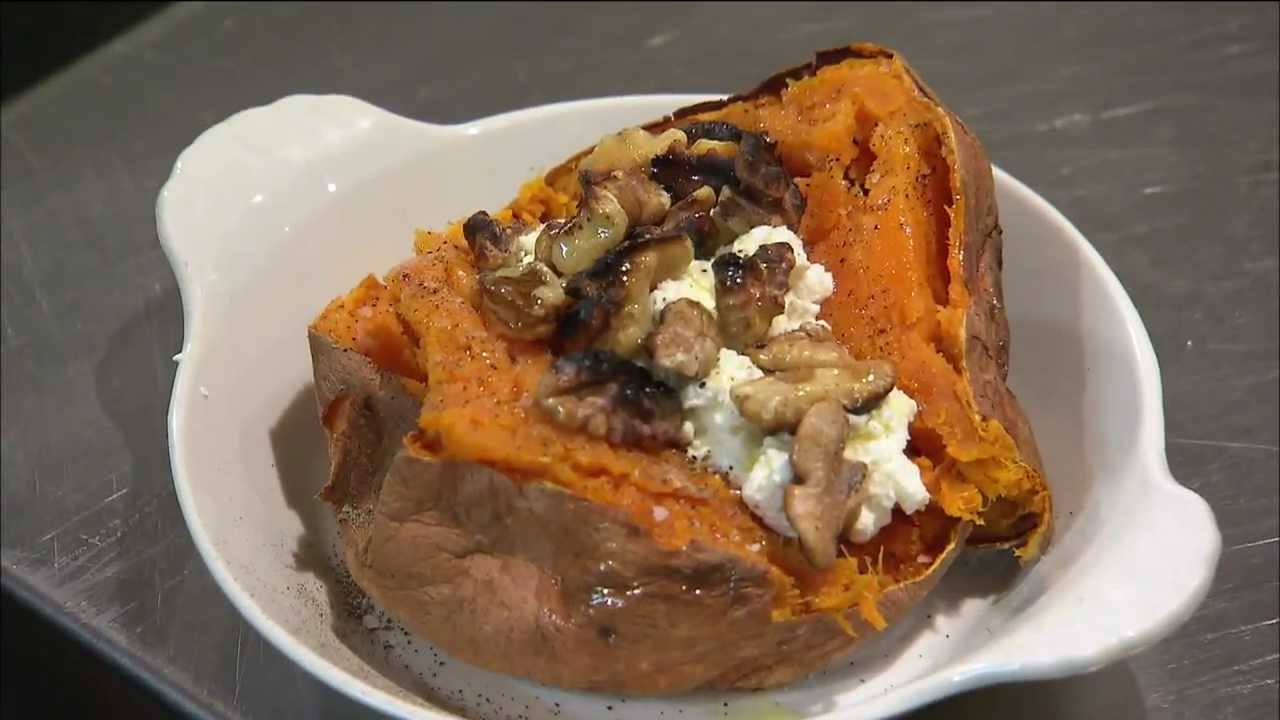 Yams with Goat Cheese - YouTube