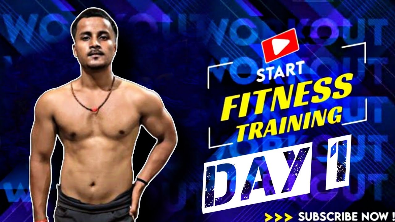 Day 1 In gym | 30 Day Body Transformation | Rj fitness - YouTube