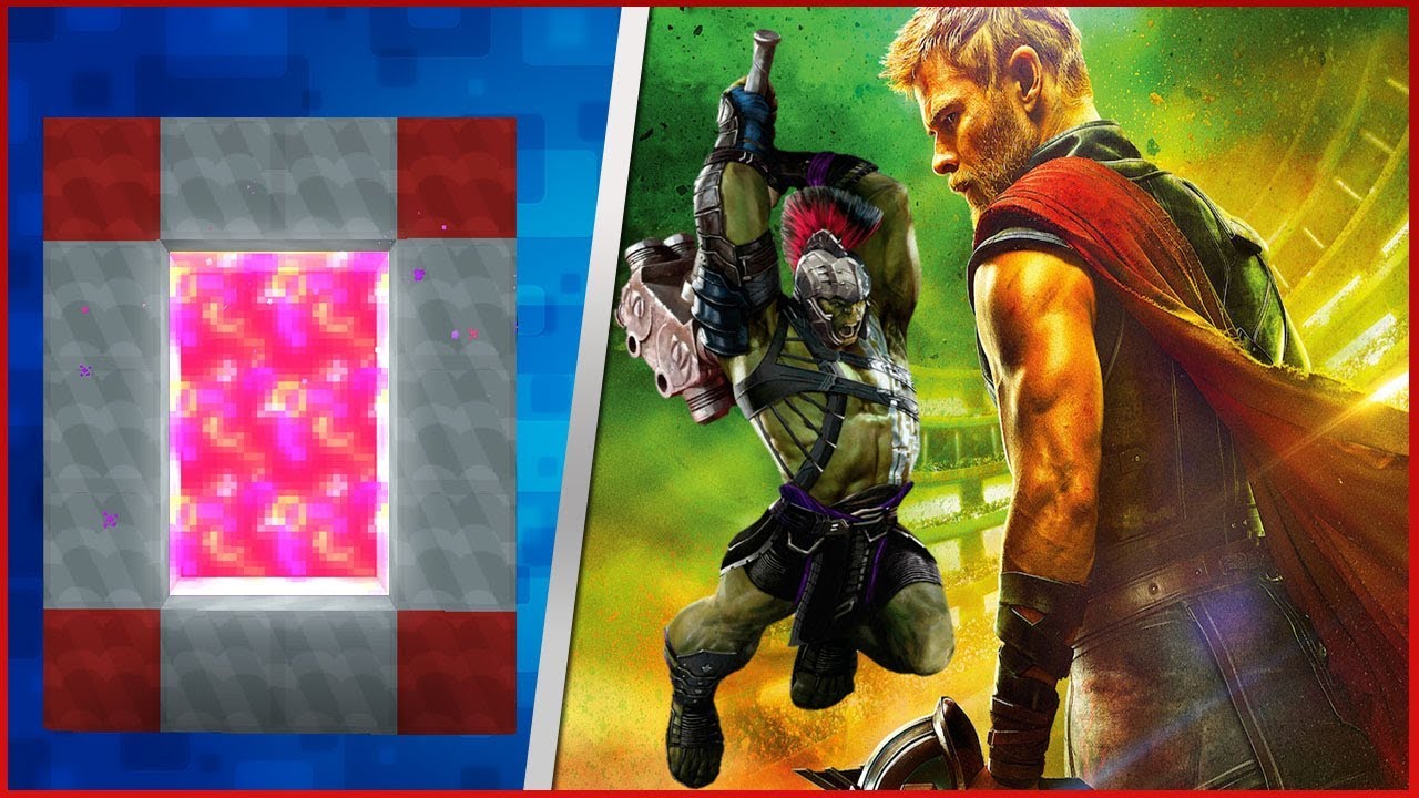 COMO FAZER UM PORTAL PARA O MUNDO DO THOR RAGNAROK ! - Minecraft - YouTube