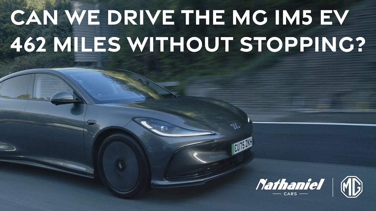 Man vs Machine: Can Kevin outlast the all-new MG IM5? - YouTube