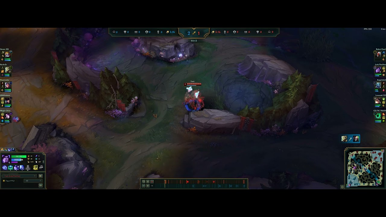 Taric JG Invade Min 3 vs M Yi - YouTube