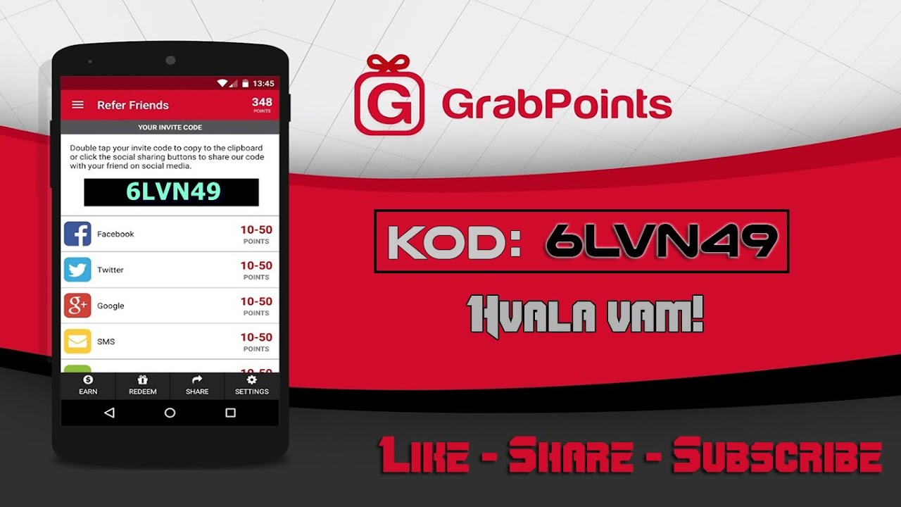 Pokupi poene i zaradi (GrabPoints) - YouTube