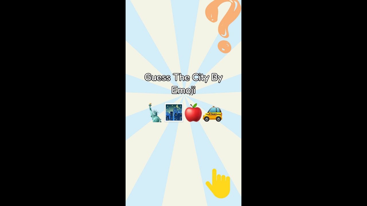 Guess The City By Emoji| Do you know this City?#shorts #emojichallenge ...