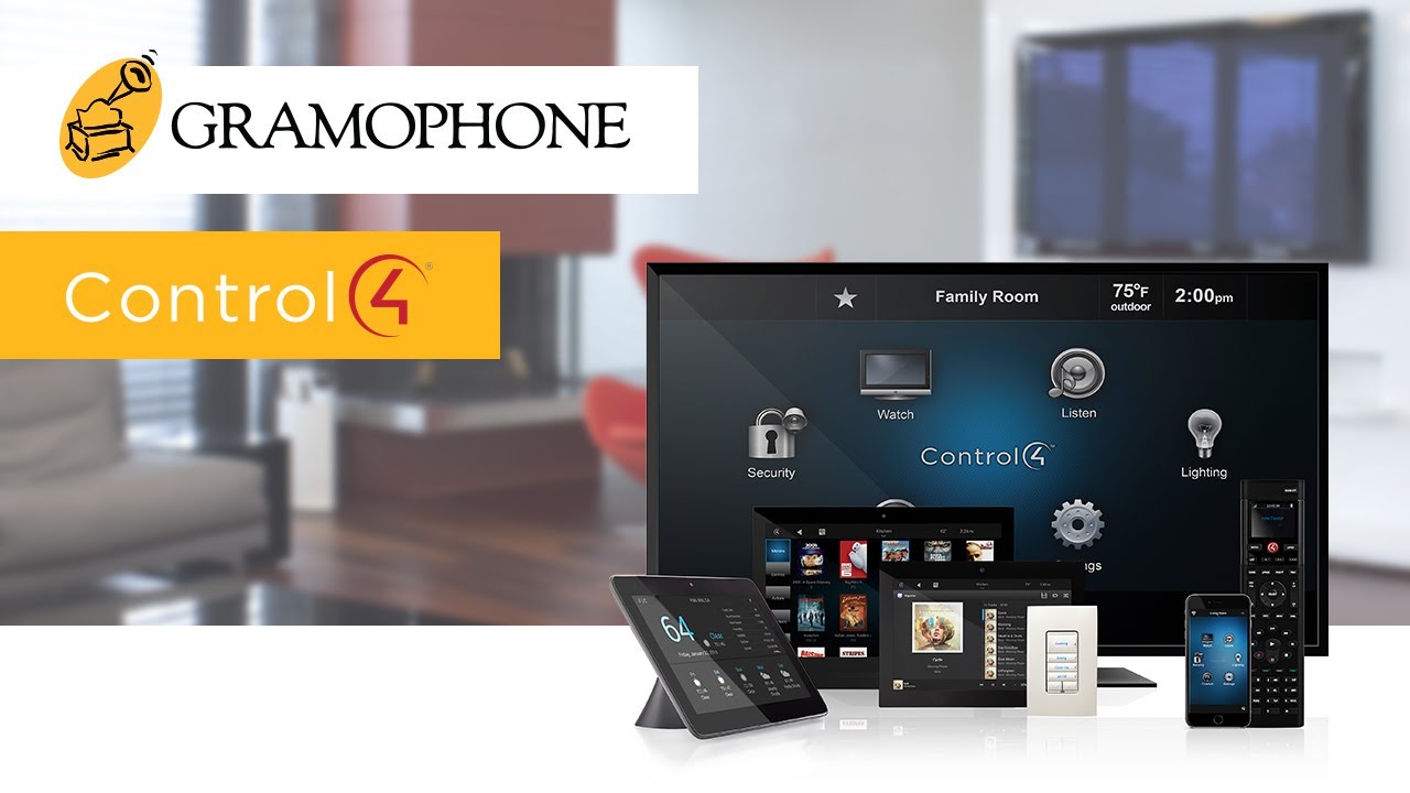 Gramophone and Control4 - YouTube