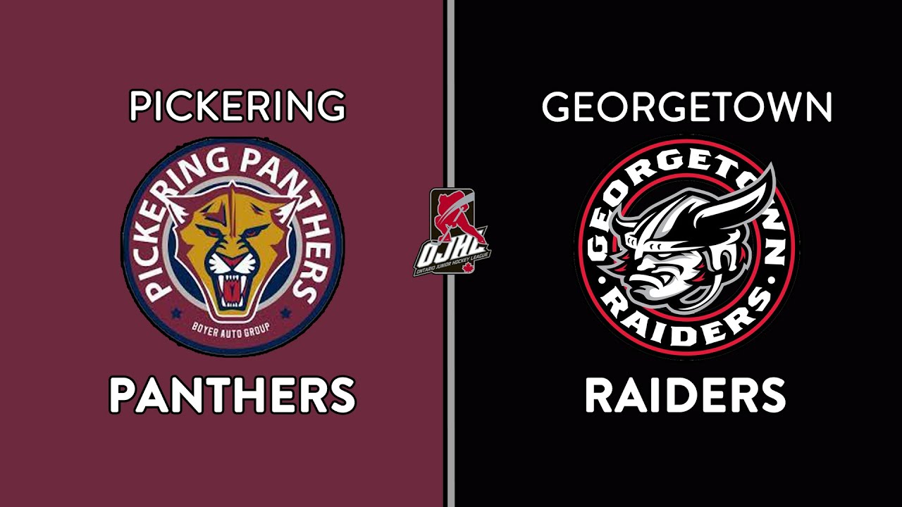OJHL Highlights | Pickering Panthers VS Georgetown Raiders | December 6 ...