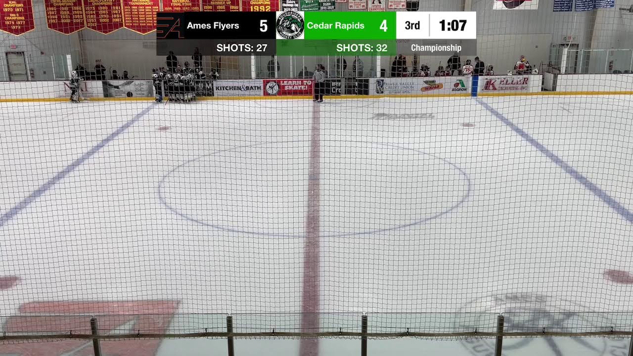Ames Flyers PW Black Vs Cedar Rapids - YouTube