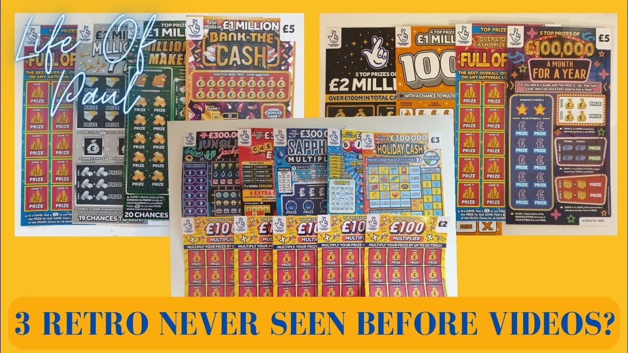 Old School scratch cards. 3 retro videos so that you can relive the old ...