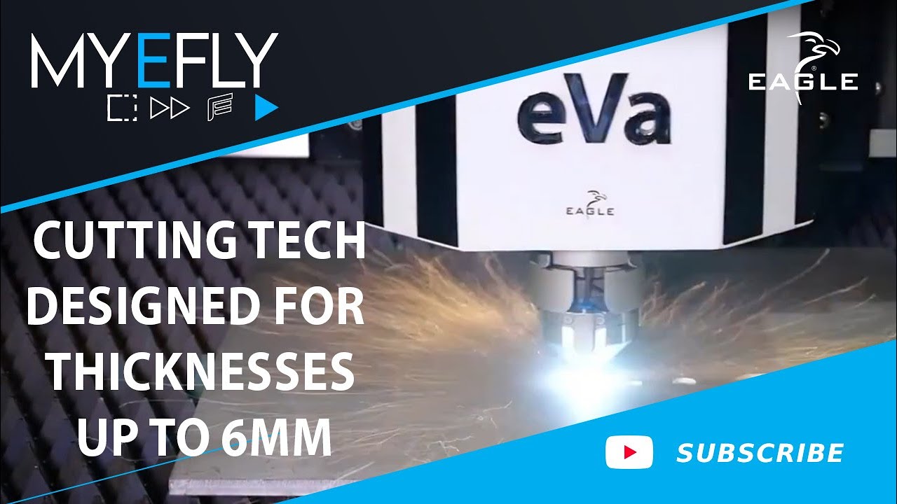 MyEFLY ｜ EAGLE LASERS ｜ fiber laser cutting - YouTube