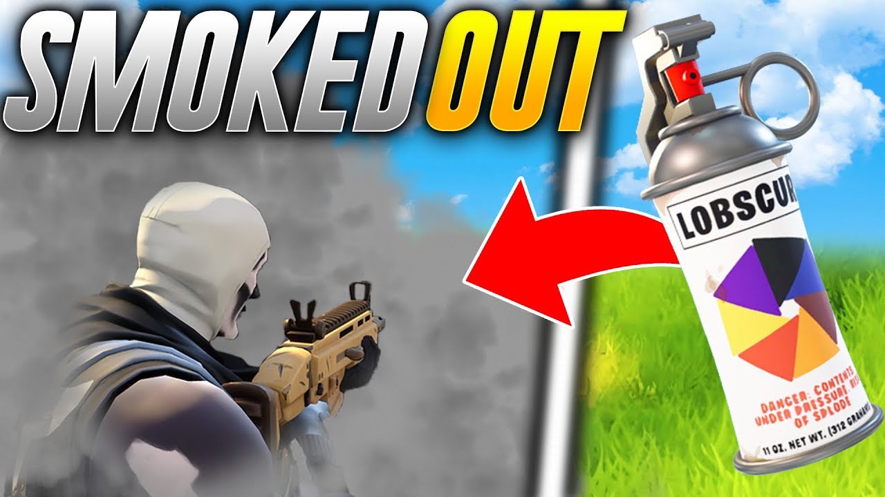 LEGENDARY SMOKE GRENADE CHALLENGE! (Fortnite Battle Royale) - YouTube