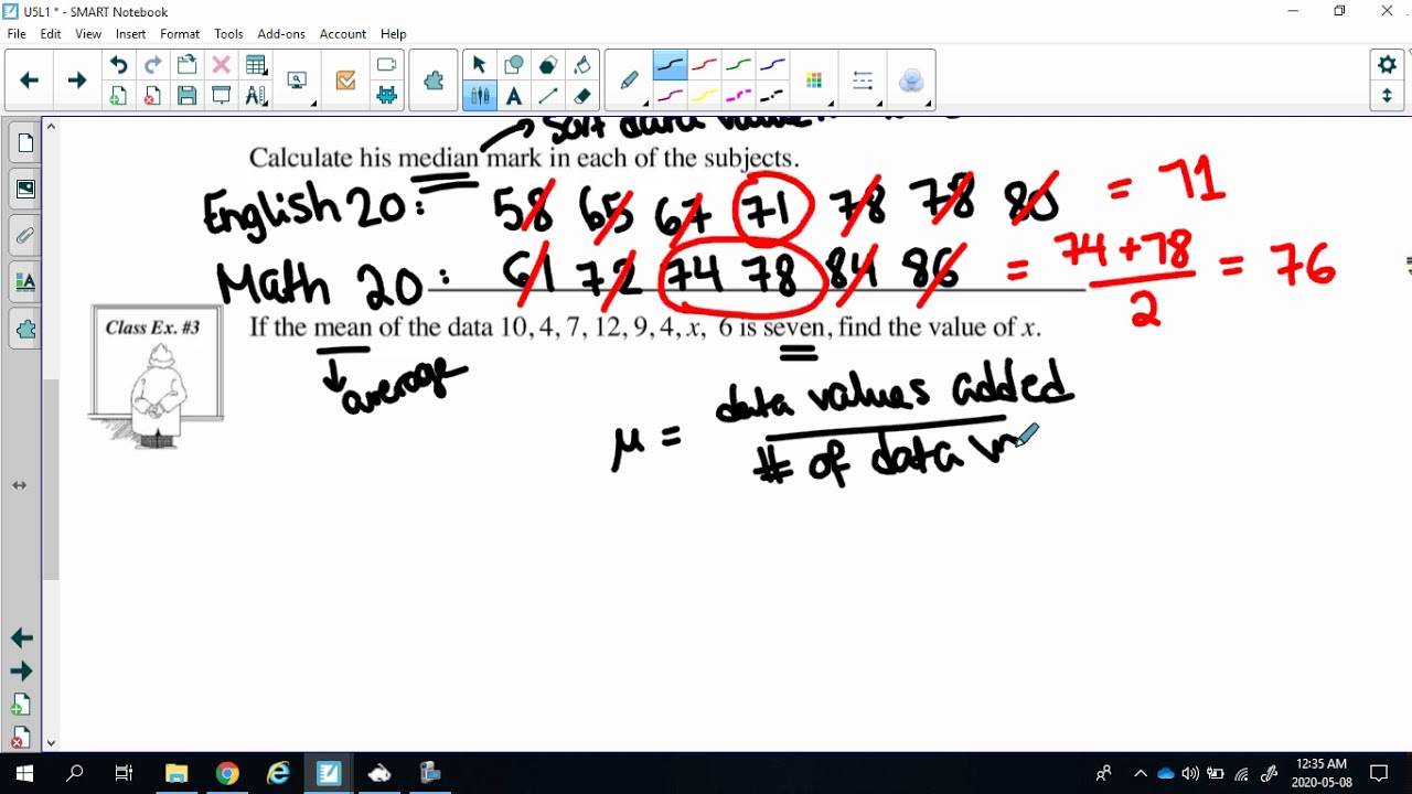 Math 20-2 Statistics Lesson 1 - YouTube