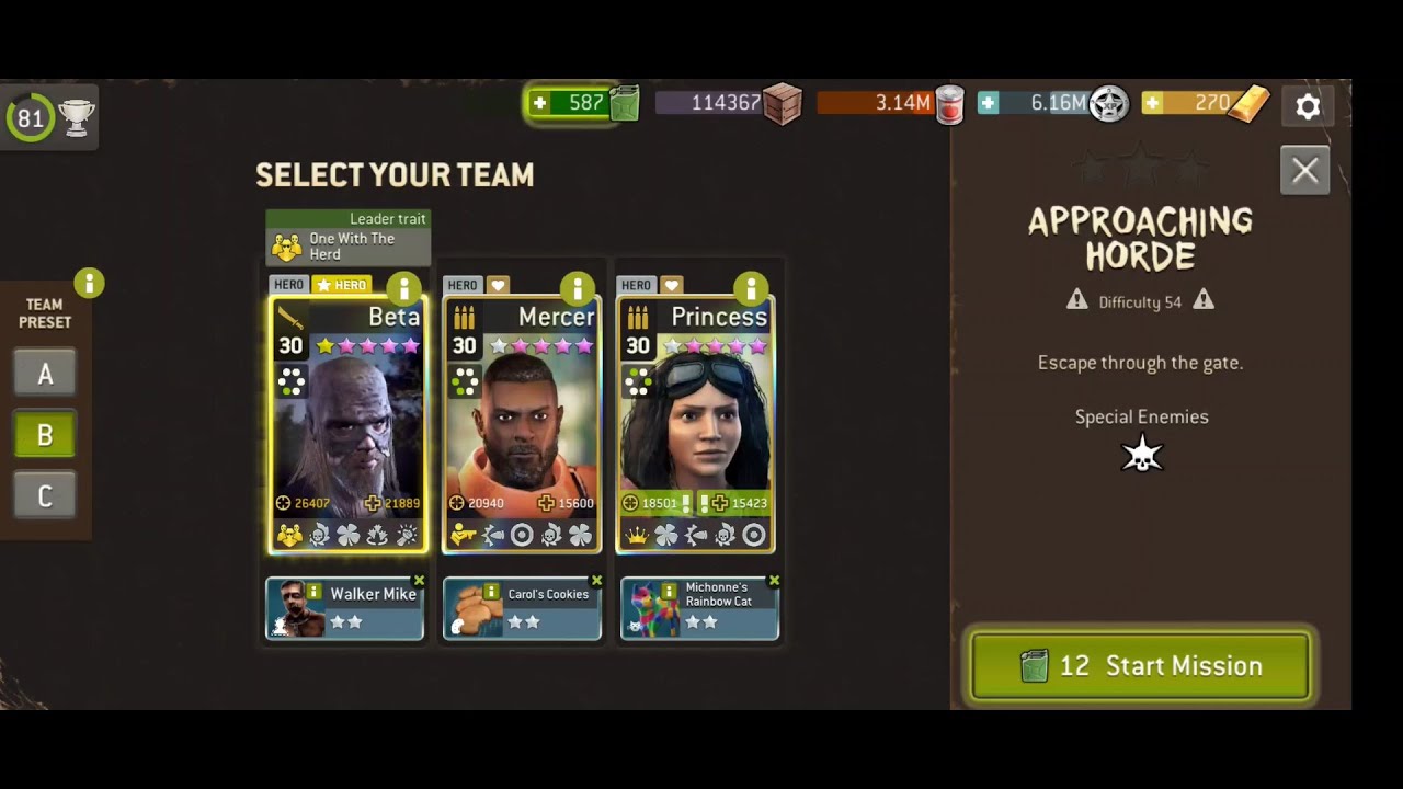 Approaching Horde rd 3～75 TWD NML （大群の出現） Beta - YouTube