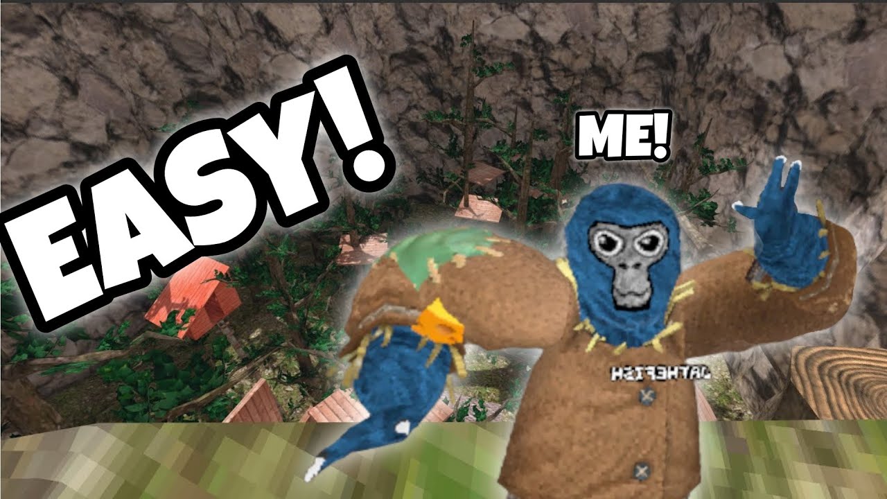 How to get ON TOP of forest in GORILLA TAG! (super easy) - YouTube