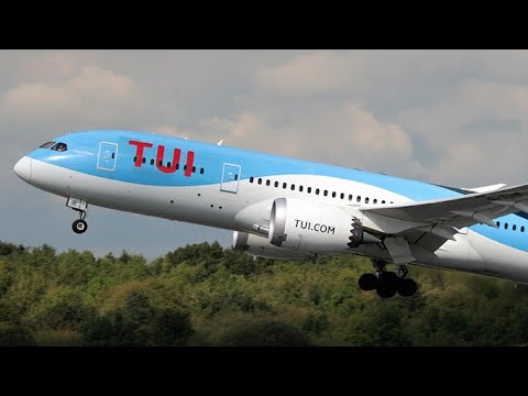 TUI B787 Dreamliner Take Off @ DONCASTER AIRPORT (UK) - YouTube
