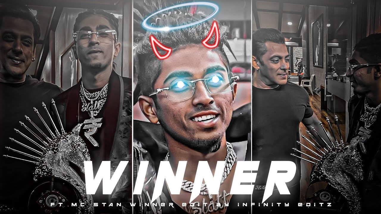 Mc Stan Edit - ( Elevated ) Mc Stan Bigg Boss 16 Winner | Mc Stan Winner | Infinity Editz Boy ...