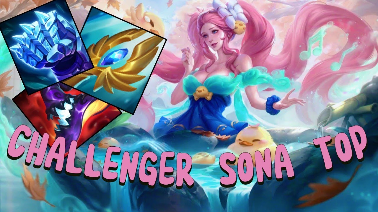 THIS IS HOW YOU CARRY AS SONA TOP | LEAGUE OF LEGENDS - YouTube