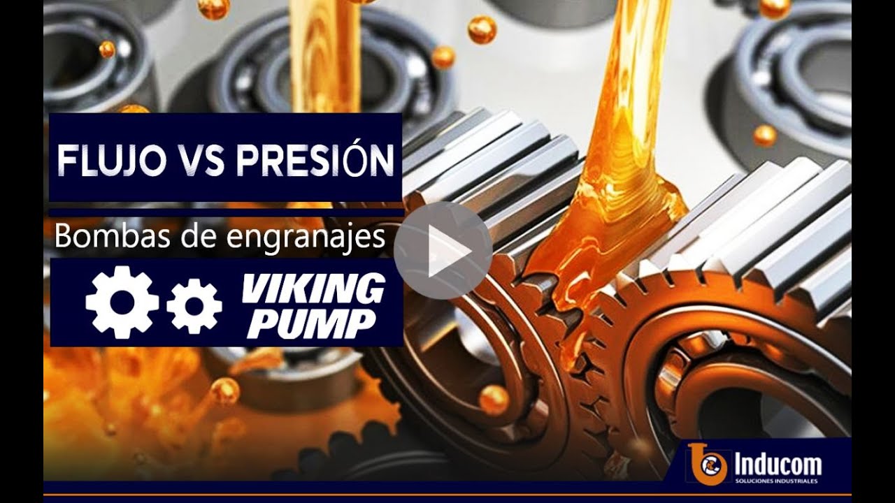 Flujo y presión en una bomba de engranajes - YouTube