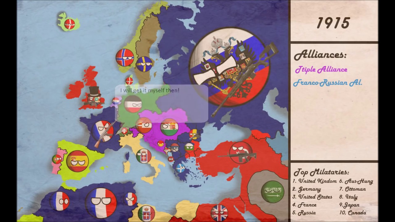 Alternative history of Europe #1: First world war? - YouTube