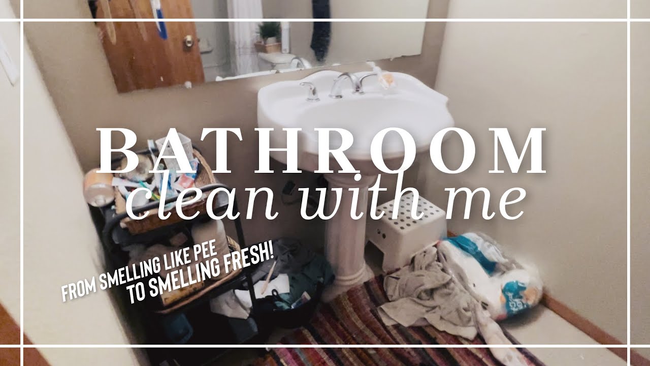 Bathroom Clean with me!!! Quick and satisfying…. - YouTube